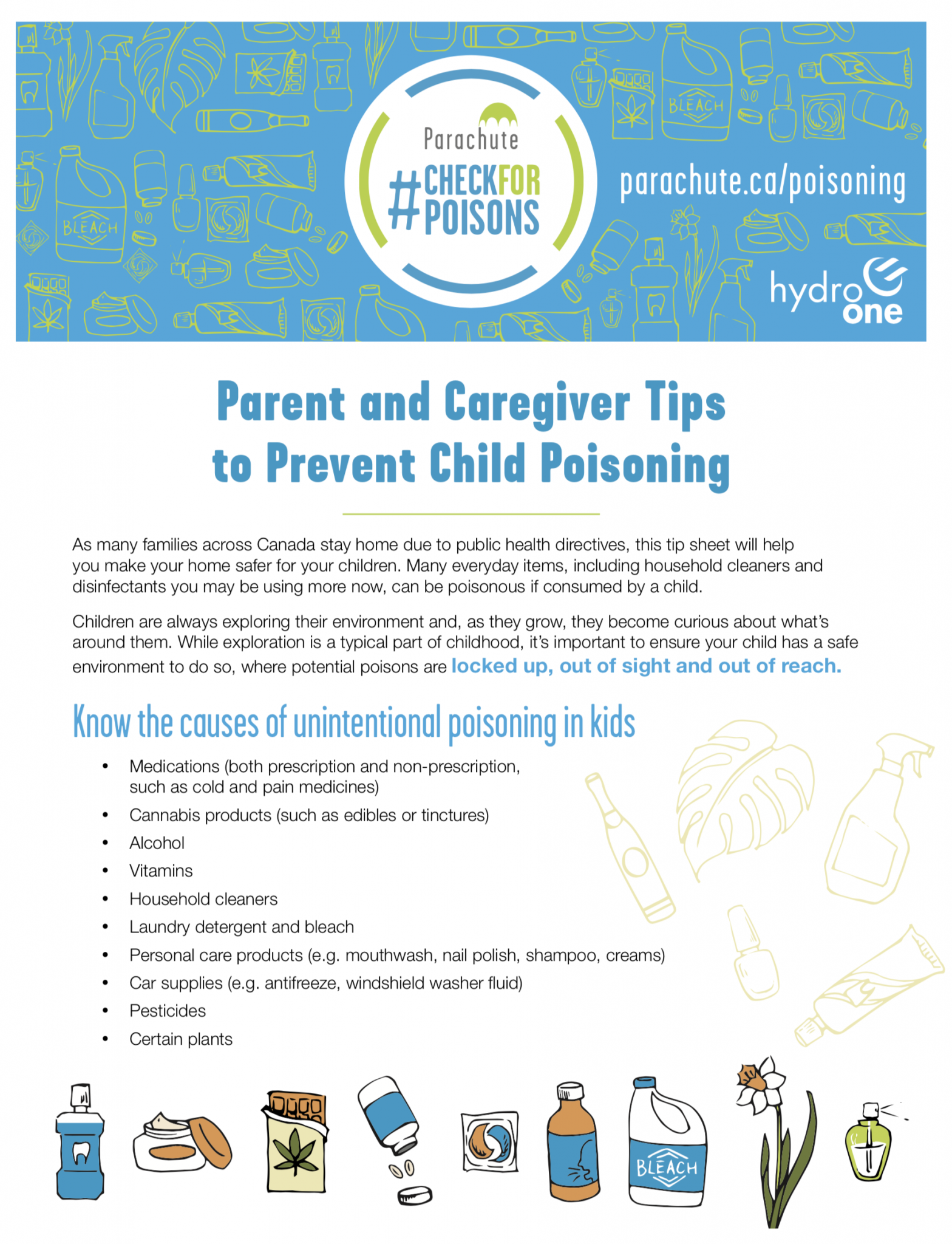 Poison Prevention Week – Parachute