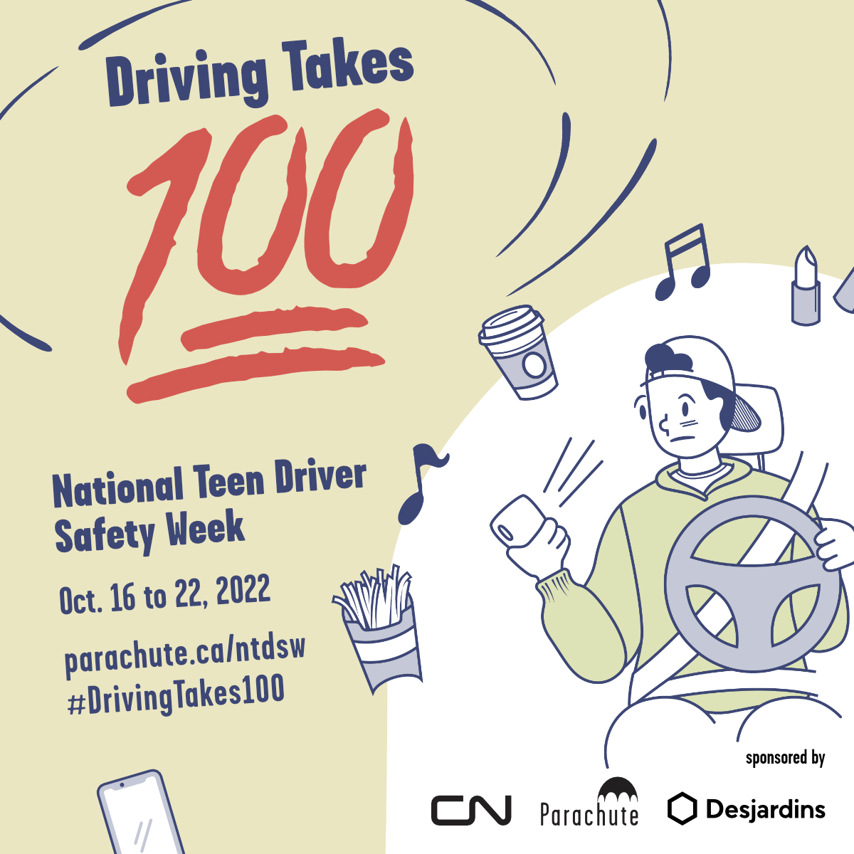 2022 National Teen Driver Safety Week focuses on risks of distracted ...