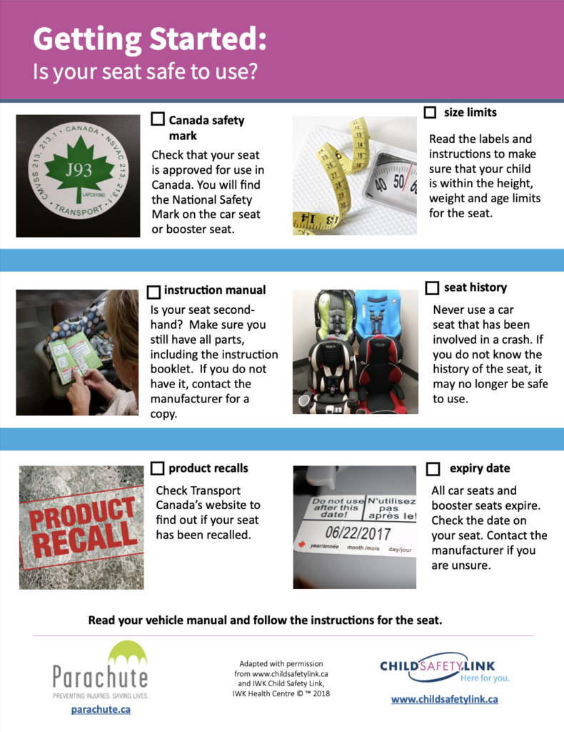 Choosing the right car seat – Parachute